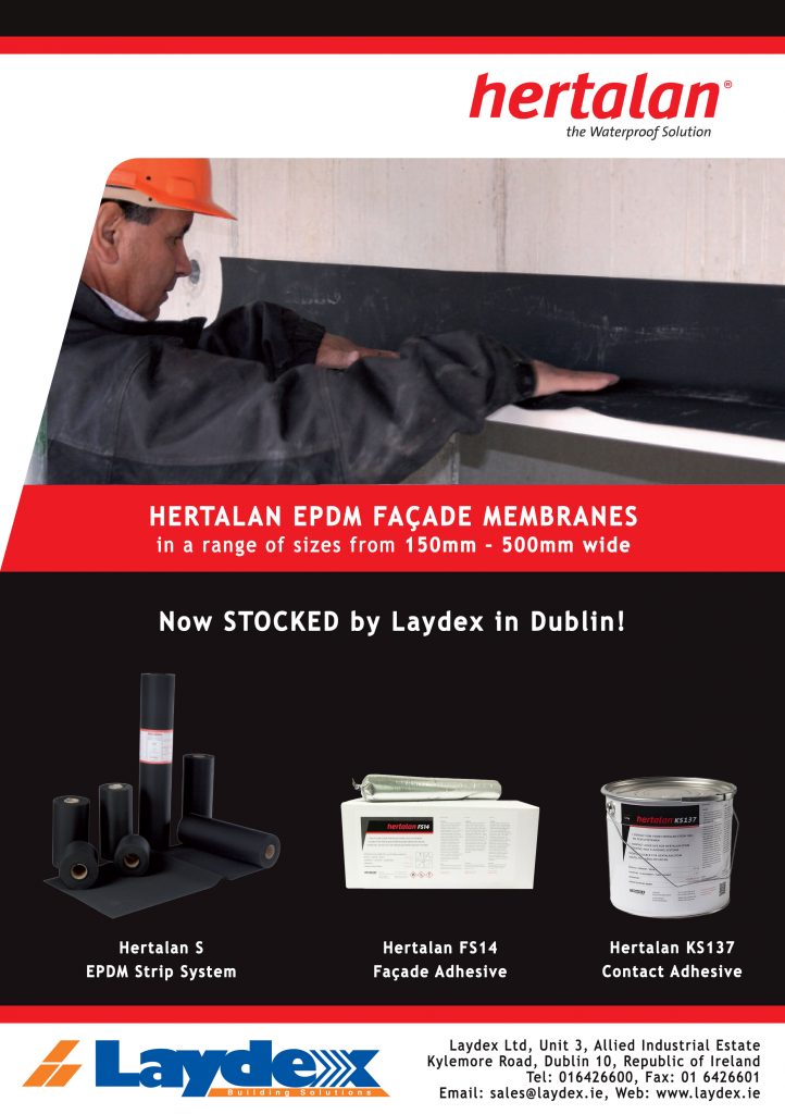 EPDM Façade Membranes in Stock in Dublin! | Laydex