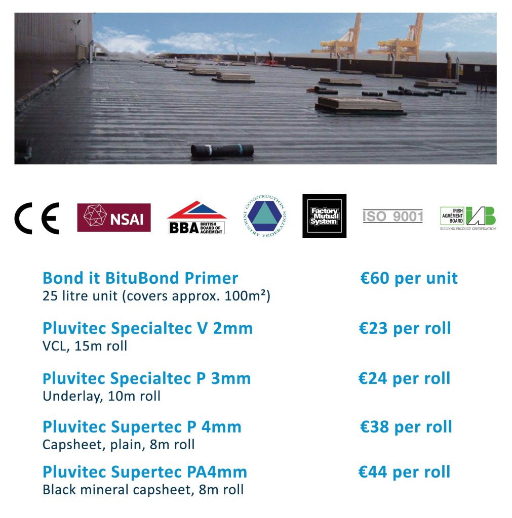 Pluvitec System Torch-On Felts & Roofing Felts | Laydex Building Solutions