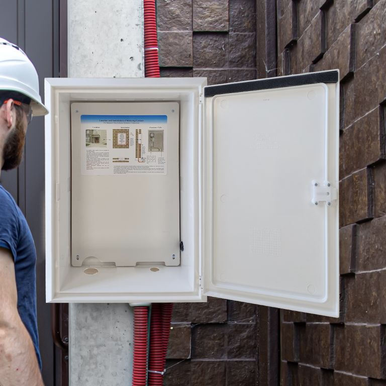 Recessed Electric Meter Box - Compliant to BS, ESI & ESB Standards