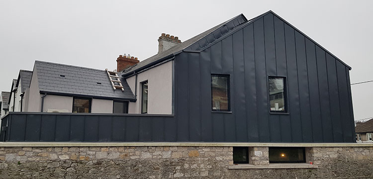Contemporary Metal Cladding Project - Co. Cork | Laydex