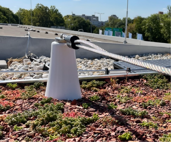 SafetyPro GreenSec Anchor Device for green and gravel roofs - Laydex
