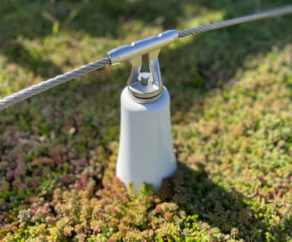 SafetyPro GreenSec Horizontal Lifeline for roof fall protection - Laydex